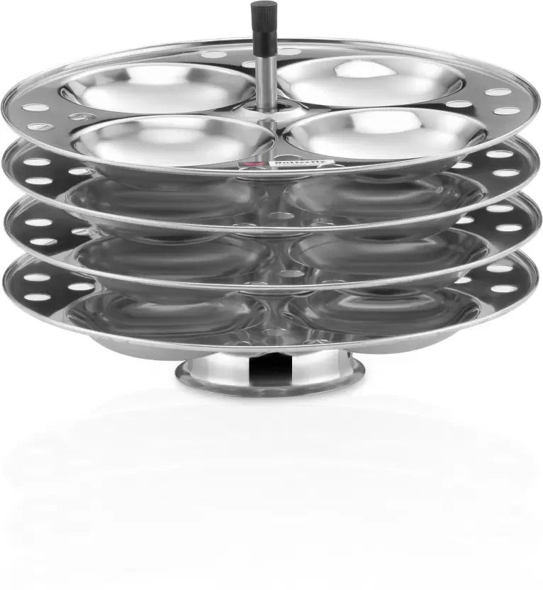 BUTTERFLY IDLY COOKER SET WITH 4 PLATES (4 Plates) - KITCHEN MART